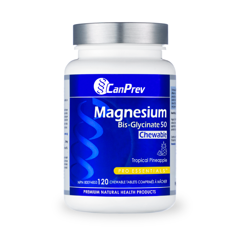 Magnesium Bis·Glycinate 50mg Tropical Pineapple 120 Chewable Tabs ...