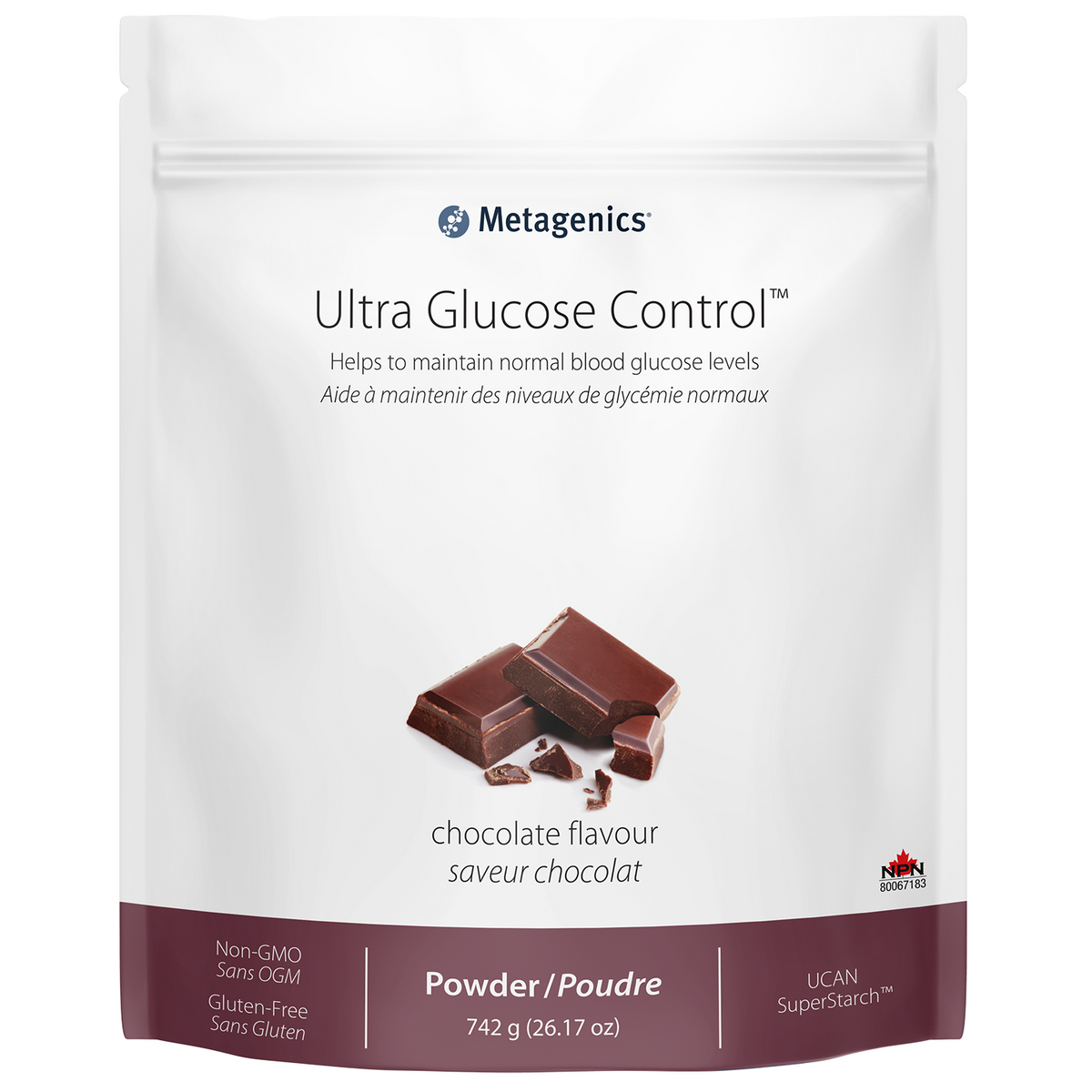 Ultra Glucose Control™ Chocolate Powder 742g - Metagenics – Euphoria ...
