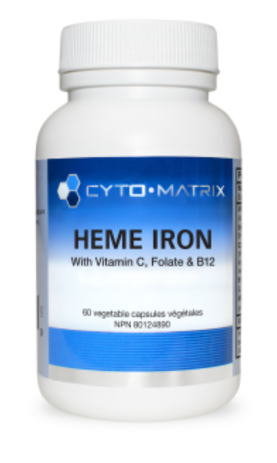 Heme Iron 11g - Cyto Matrix – Euphoria Natural Health Supplements Store